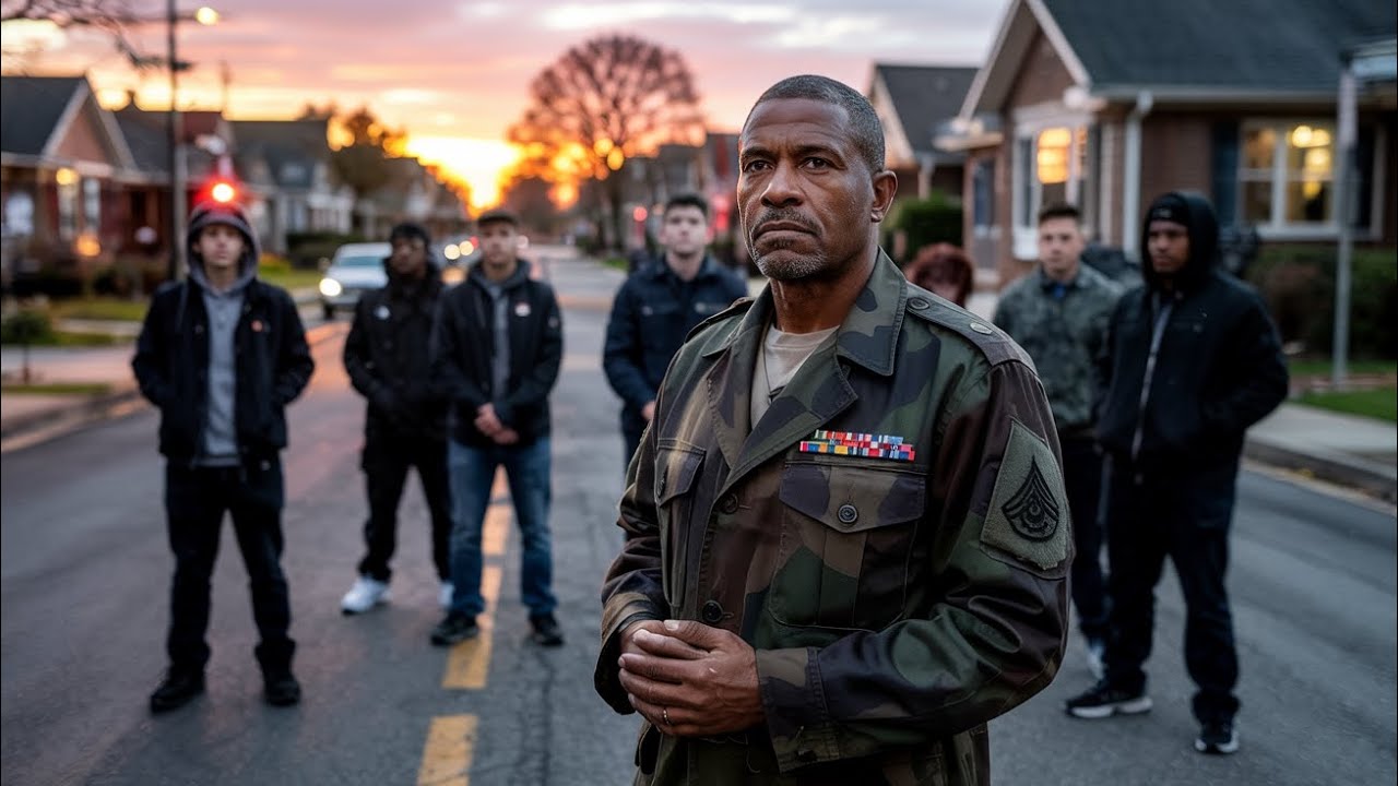 Black veteran defends his family racist gang runs when they see his ...