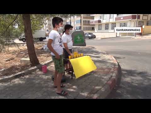 BU ÇOCUKLAR ALKIŞLANIR. LİMONATA SATARAK DESTEK OLDULAR, EMNİYET DOĞUM GÜNÜ SÜRPRİZİ YAPTI!