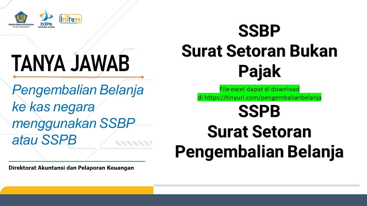 Pengembalian Belanja SSBP atau SSPB? - YouTube