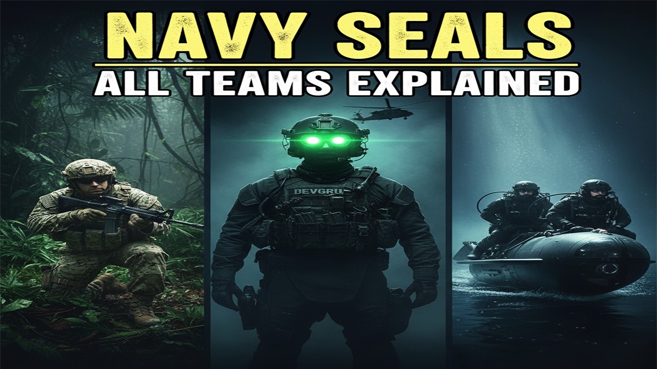 Every Navy SEAL Team Fully Explained - YouTube