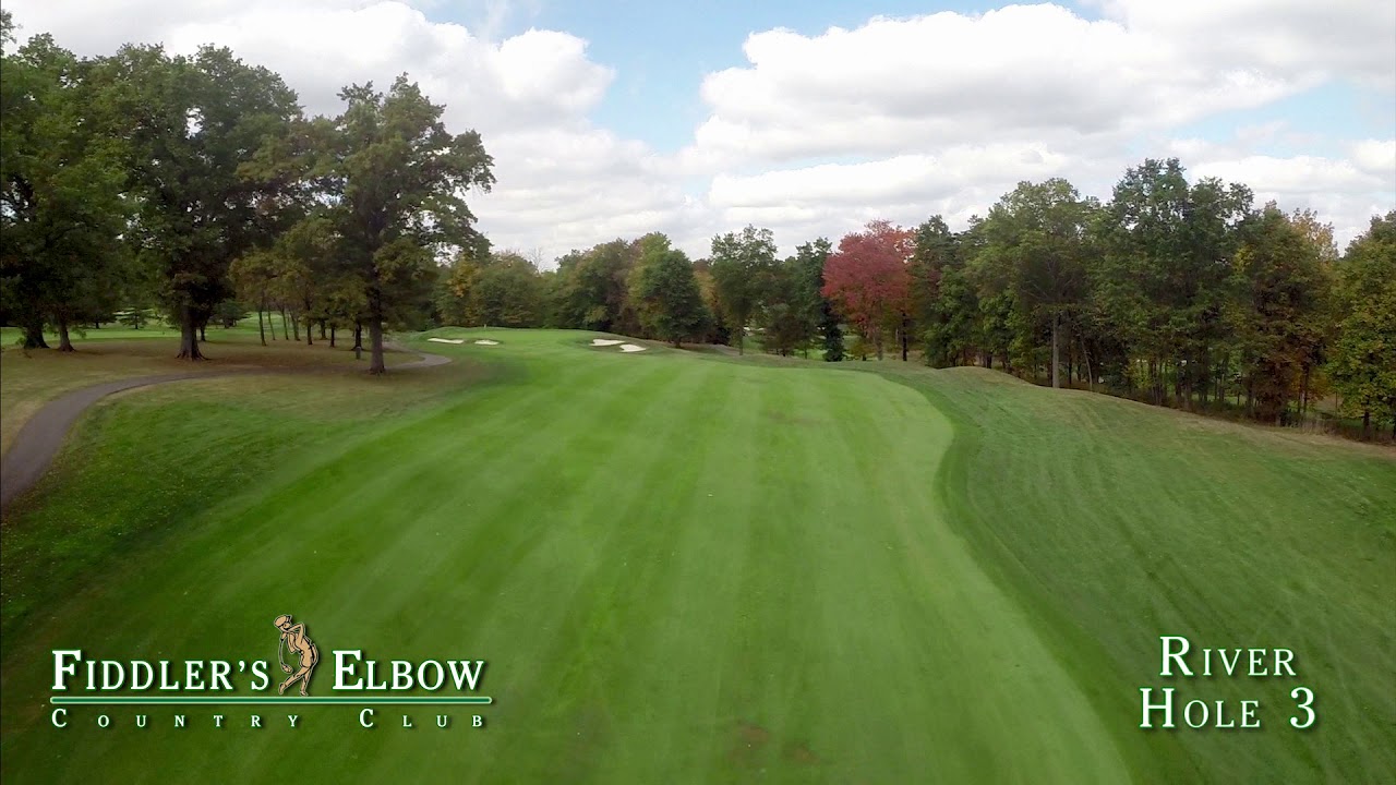Fiddlers Elbow Country Club- The River Course - Hole 3 - YouTube