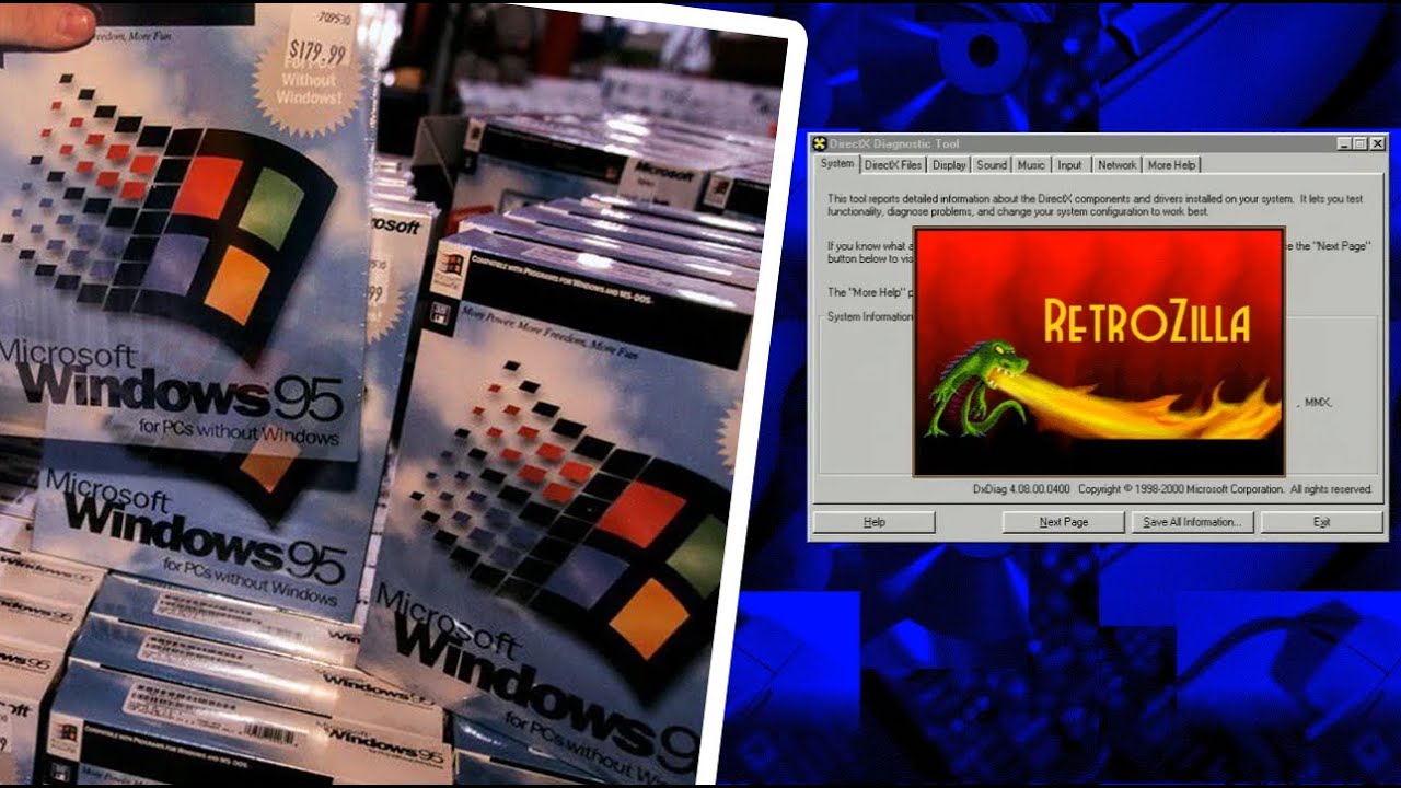 Going online with Windows 95 OSR2 installed on a modern 12 core ...
