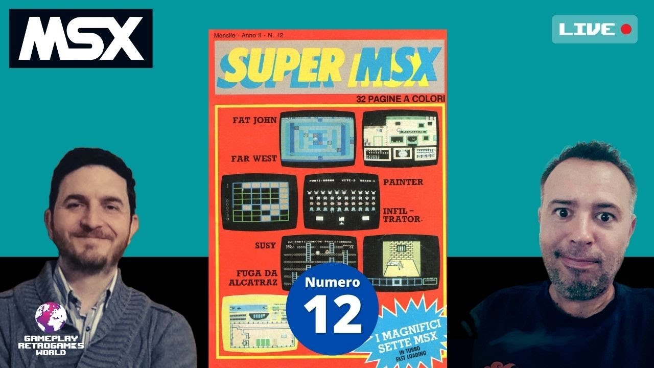 Super Msx n. 12 (MSX) - [ CASSETTE EDICOLA ] - YouTube