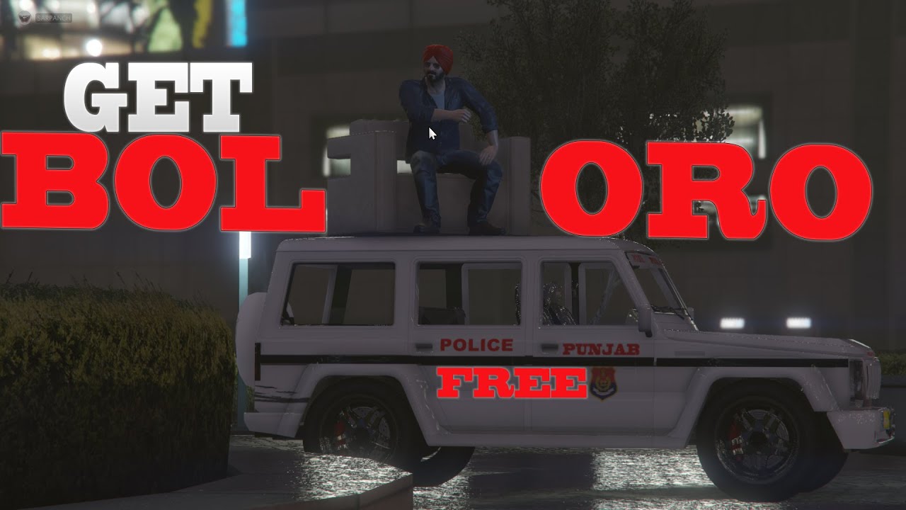 HOW TO GET PUNJAB POLICE CAR MOD FOR GTA5 IN FREE | GET FREE BOLORO ...