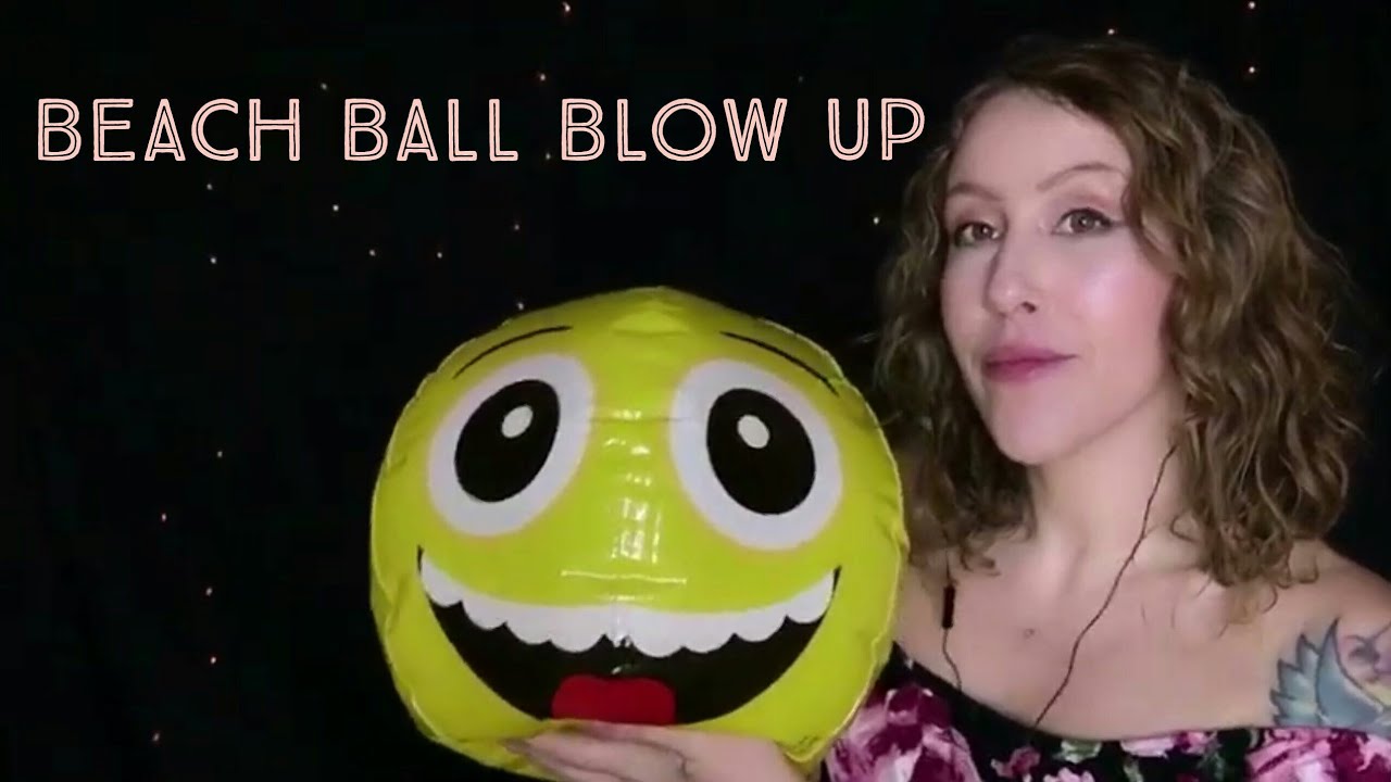 ASMR Beach Ball Sounds - YouTube