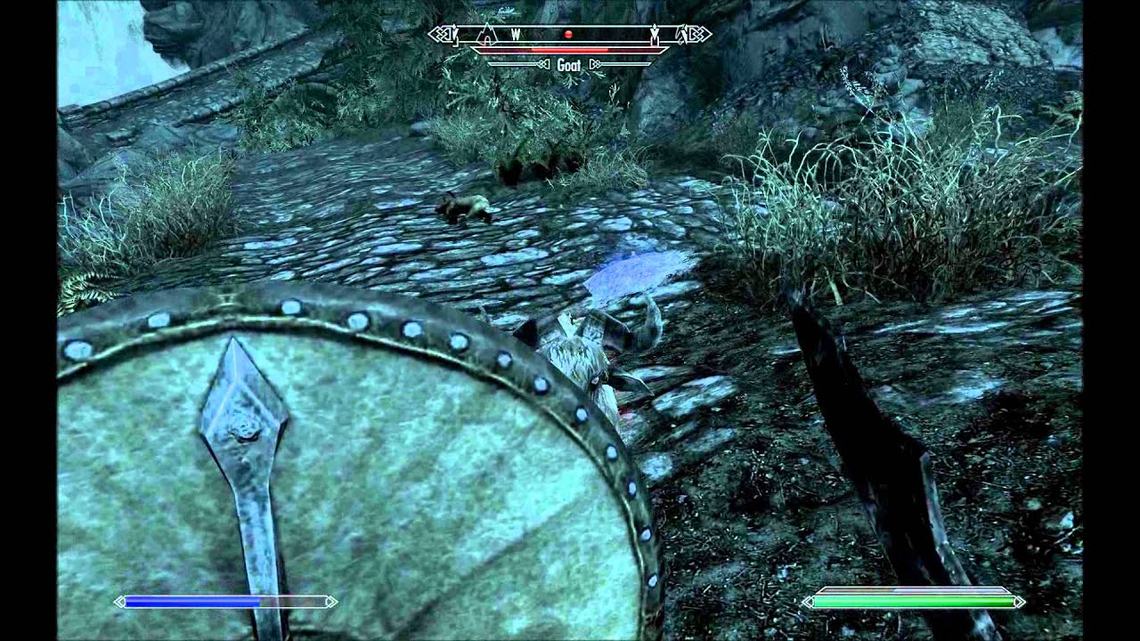 Skyrim random encounters commentary #1 - Dragon, Sabre cat, moaning ...