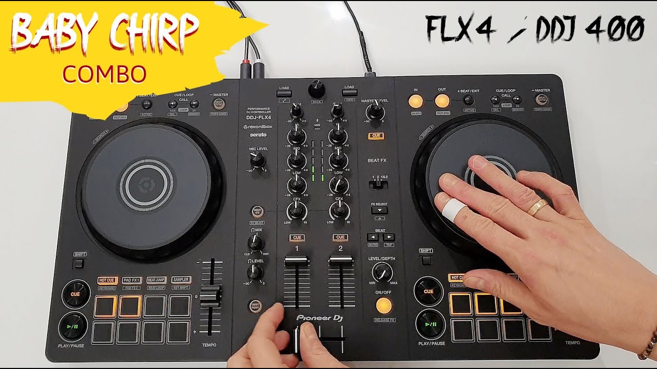 Tutorial: BABY CHIRP COMBO scratch | FLX4 and DDJ400 - YouTube