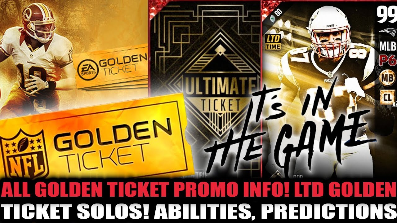 ALL GOLDEN TICKET PROMO INFO REVEALED! LTD GOLDEN TICKET SOLO ...