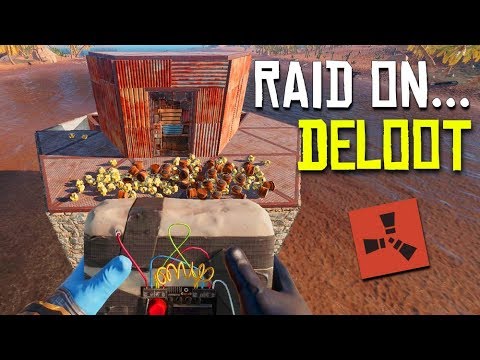 Rust - ON RAID ON DES CANCER QUI DELOOT ... - YouTube