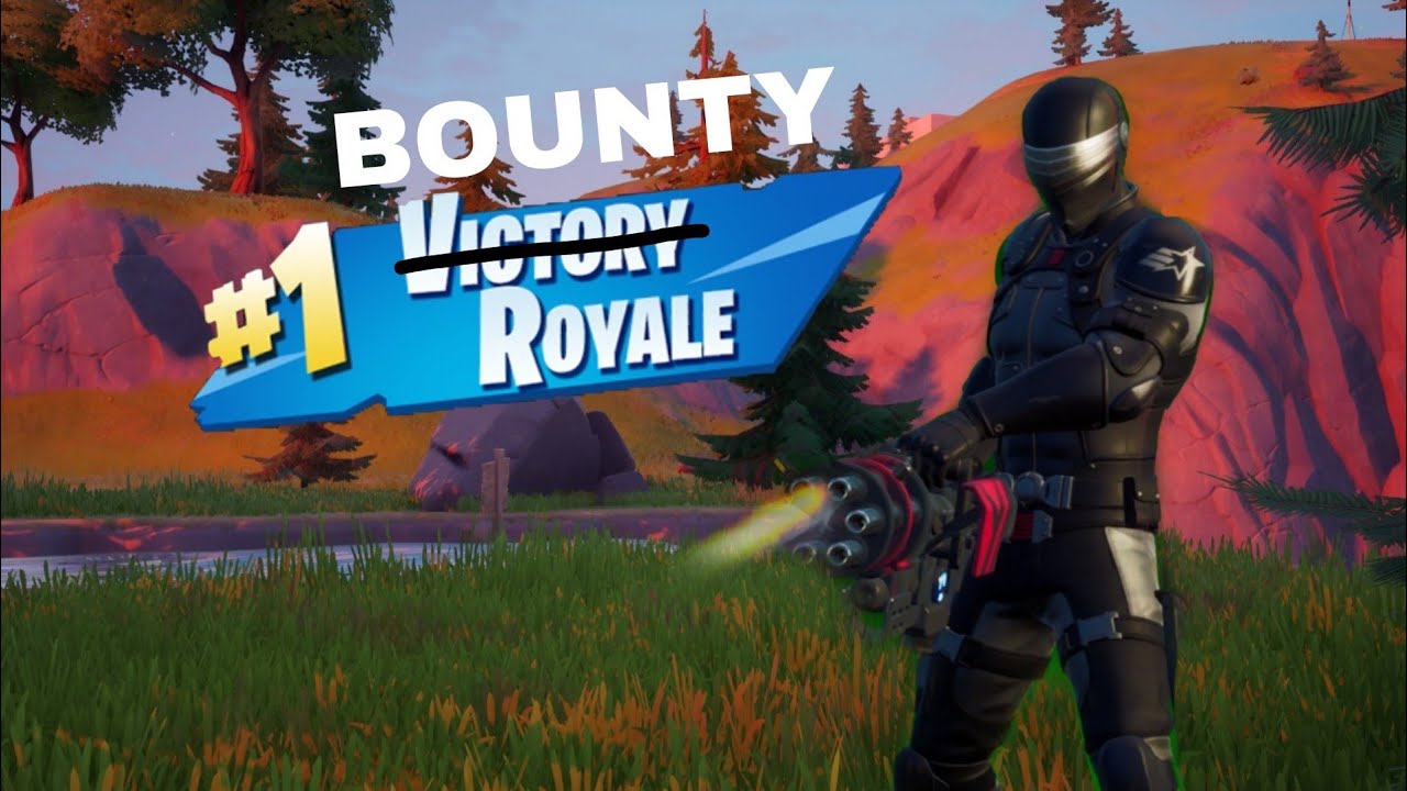 Playing the new mode MANDO'S BOUNTY in fortnite - YouTube