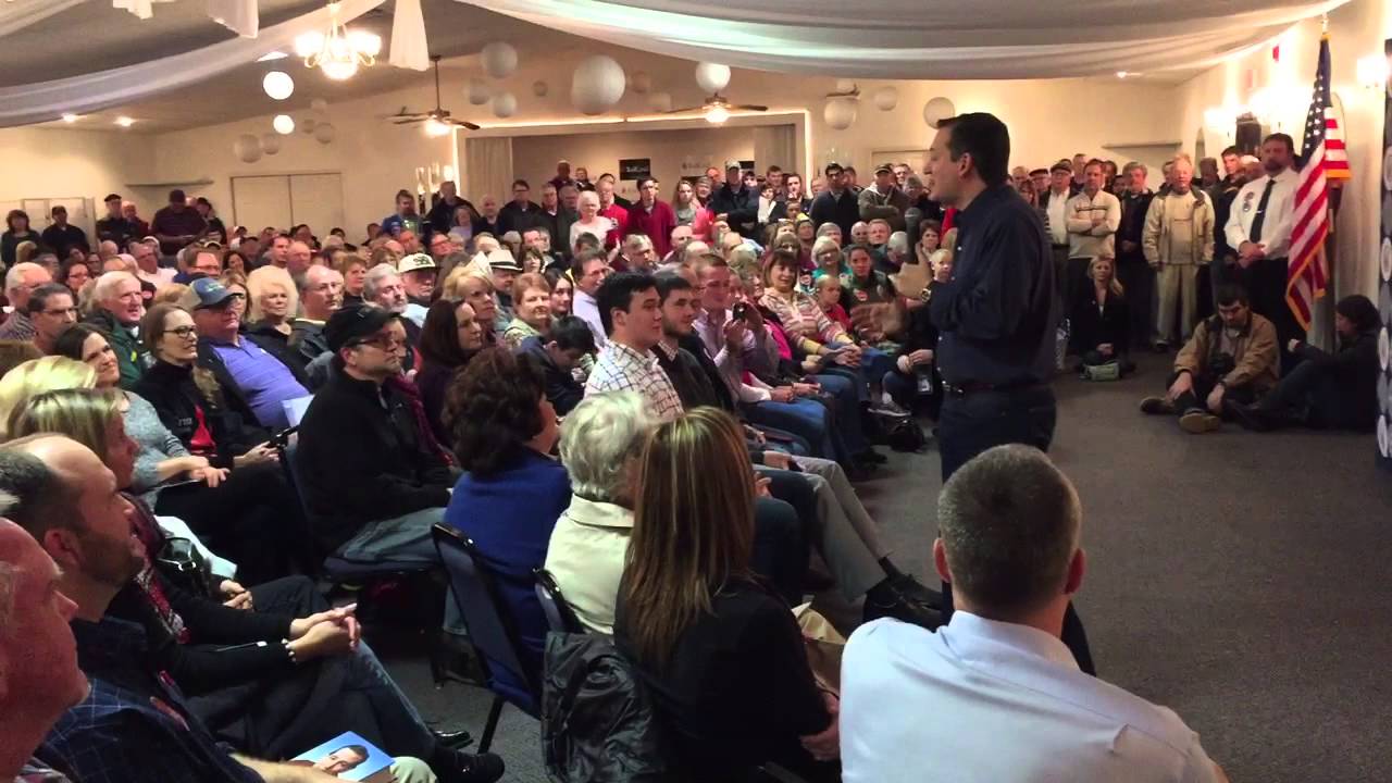 Ted Cruz talks condoms and college days in Iowa - YouTube