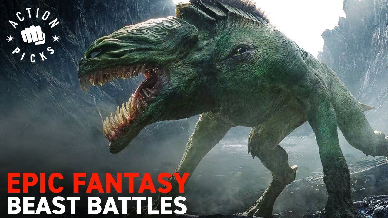 Epic Fantasy Beast Battles 4K - YouTube