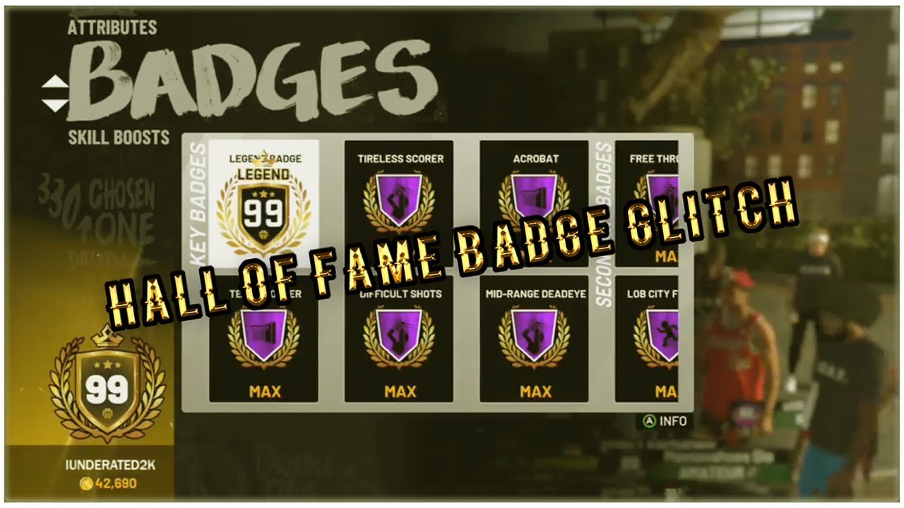 *NO TREADMILL* NEW INSTANT HALL OF FAME BADGE GLITCH IN NBA 2K19 ...