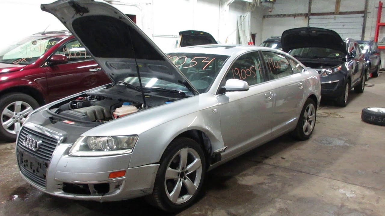 Parting out a 2006 Audi A6 parts car - 190054 - Tom's Foreign Auto ...