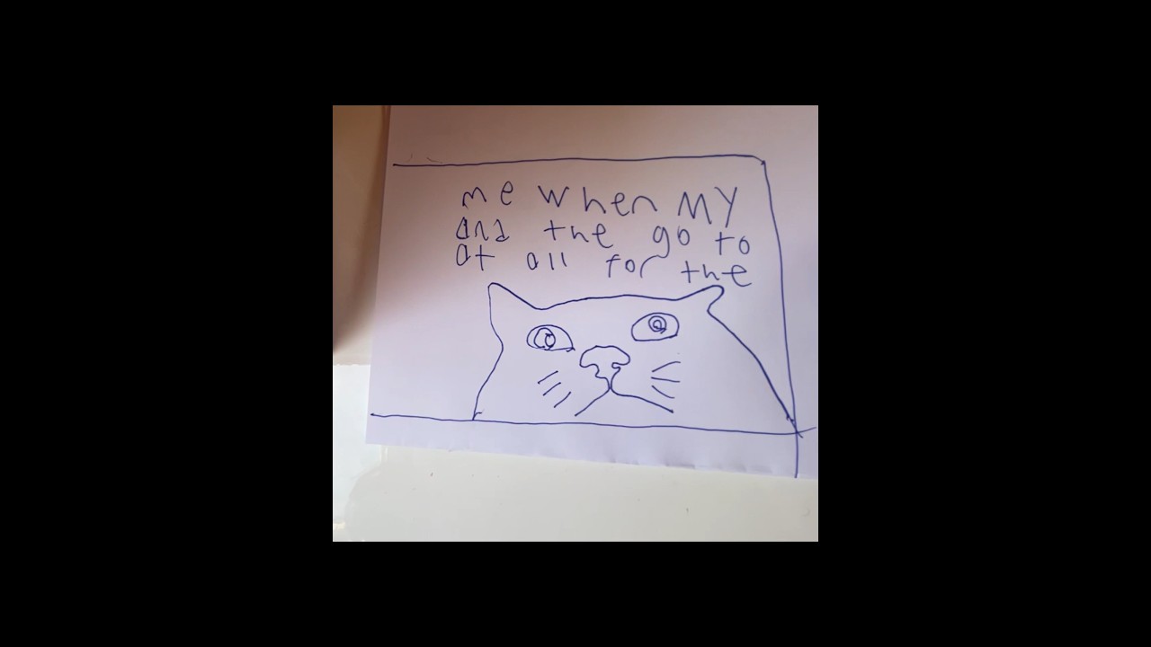 Drawing a cat meme | Im so good at drawing ;) - YouTube