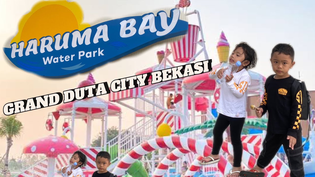 HARUMA BAY WATERPARK GRAND DUTA CITY | WATERPARK BARU DAN TERMURAH ...