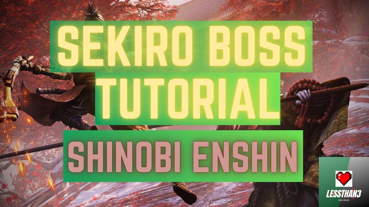 How to Defeat Shinobi Hunter Enshin of Misen : Sekiro Boss Tutorials ...