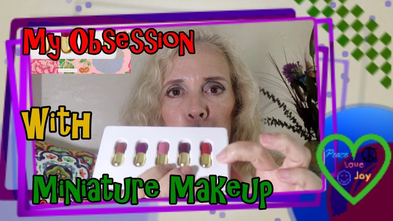 My Obsession with Miniature Makeup - YouTube