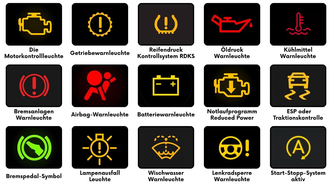 Wunderschne Skoda Warnleuchten Erklrung Bild