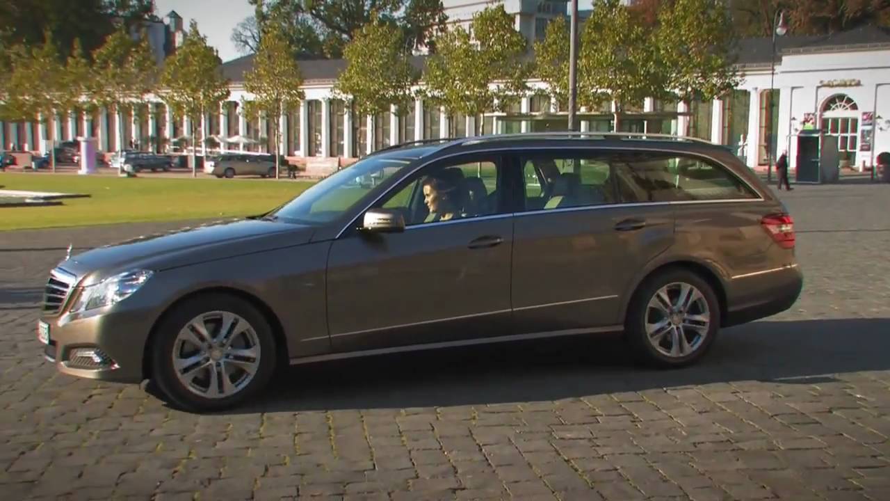 Essai auto Mercedes Classe E Break - YouTube