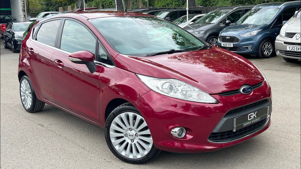 2010 Ford Fiesta 1.4 Titanium Automatic in Hot Magenta for sale at ...