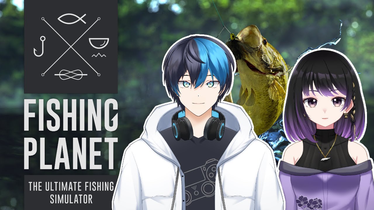 [FISHING PLANET] nyoba mancing ft. @GhinaVerbena 【Nishimura Alvin ...