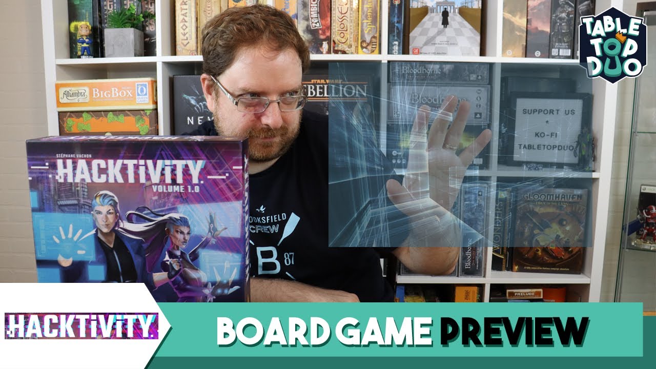 The HACKtivity Kickstarter Preview - Best hacking board game? - YouTube