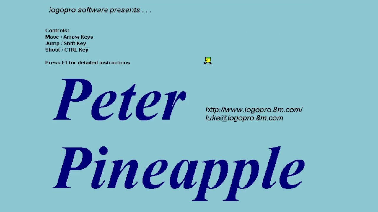 Peter Pineapple (Cosmi 300 Arcade Classics/iogopro software) - Full Longplay - YouTube