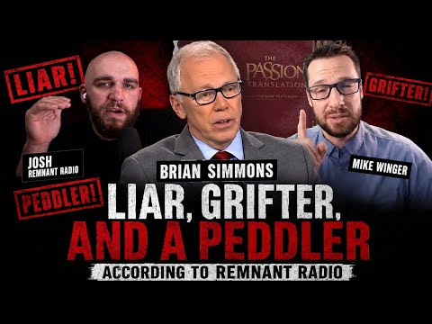 Brian Simmons is a LIAR 🤯, GRIFTER😱, and PEDDLER⚠️ according to Remnant Radio! 🚩🚩🚩