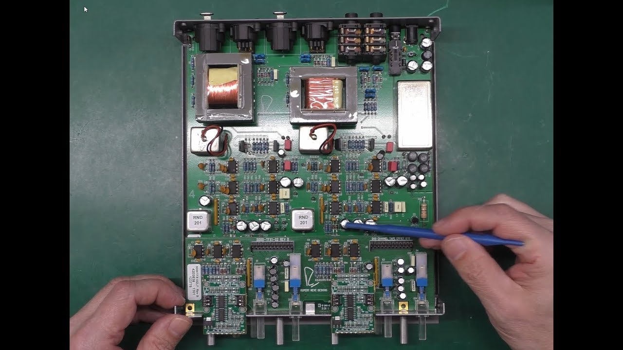 No.049 - Rupert Neve 5042 Tape Emulator Repair - YouTube