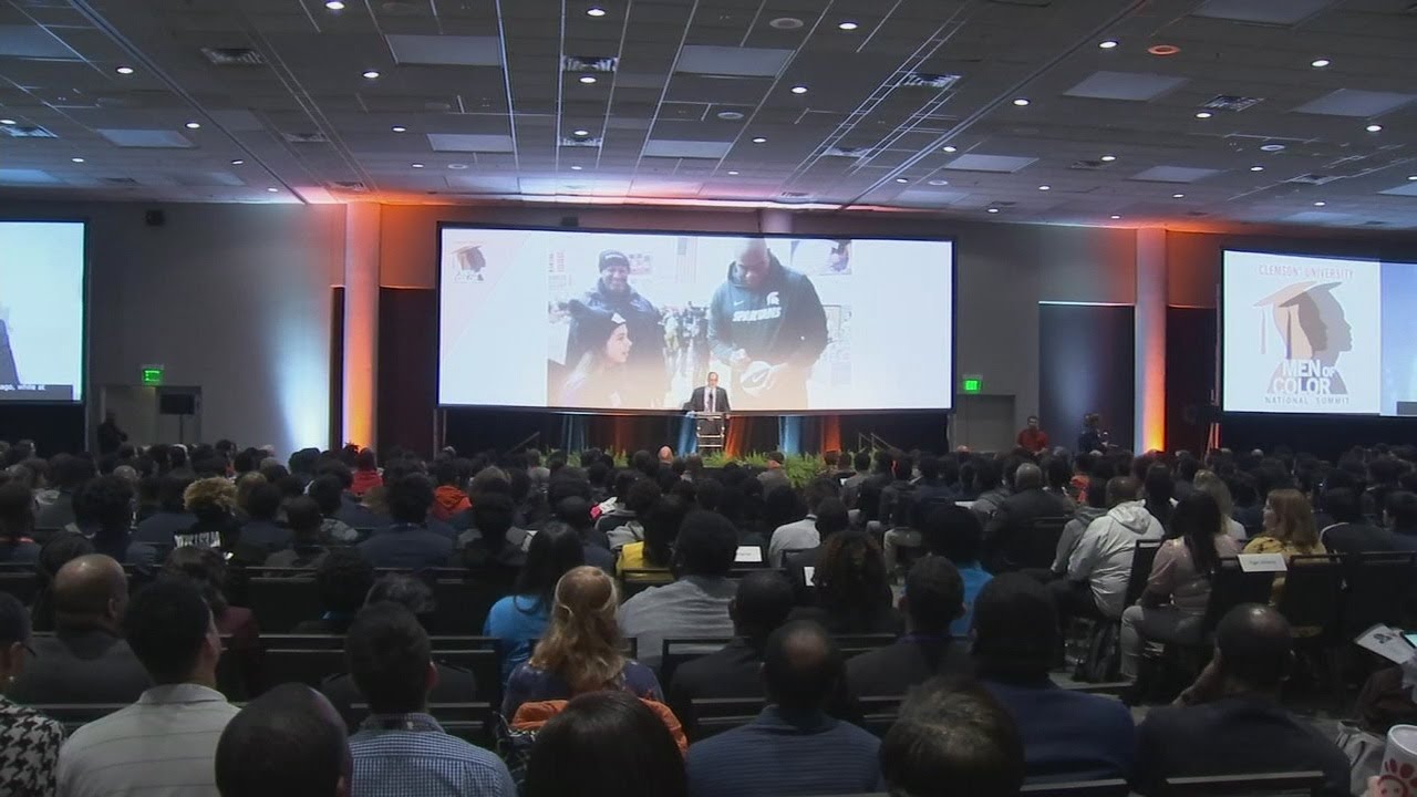Men of Color Summit comes to Clemson University - YouTube