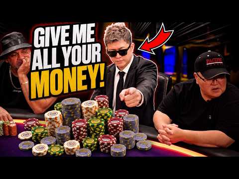 This Player Runs Over Every Stack On The Table!
