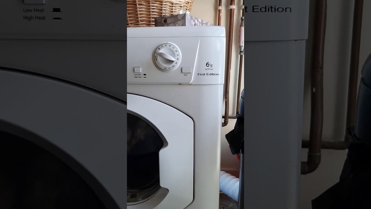 My Hotpoint Tumble Dryer Part 2 - YouTube