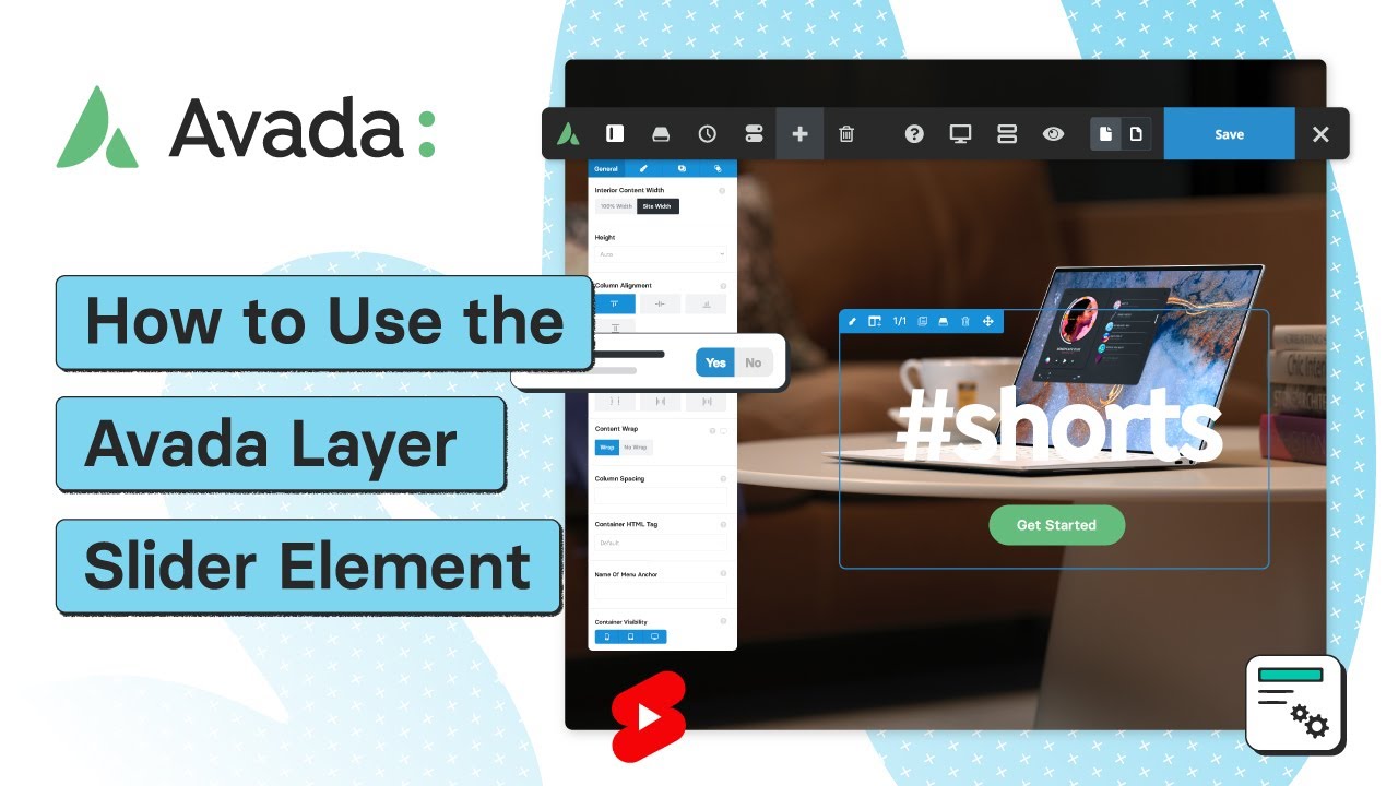 How to Use the Avada Layer Slider Element - YouTube