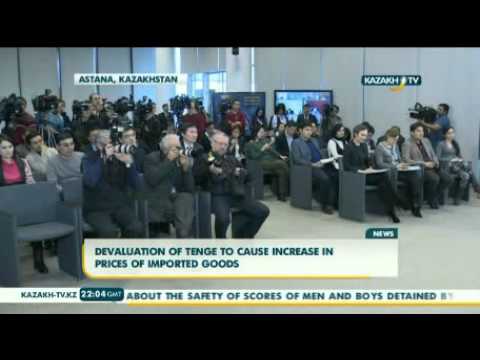 Devaluation of tenge to cause increase in prices of imported goods ...