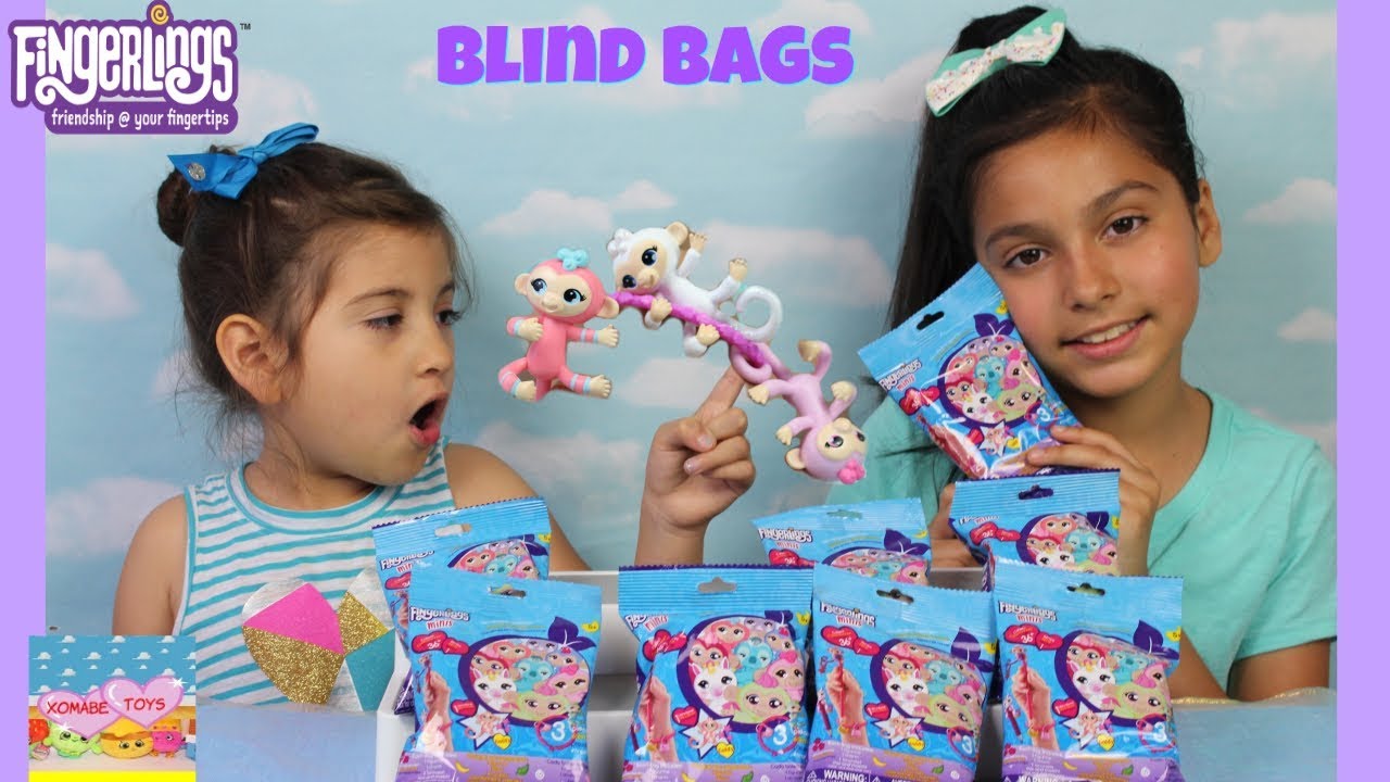 NEW Fingerlings Minis Series 1 Blind Bags 3 Rares Found - YouTube