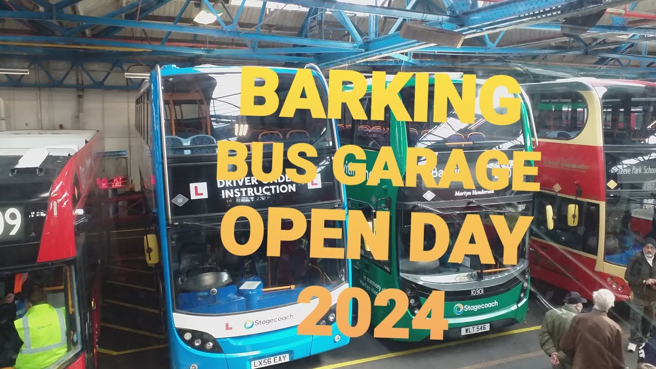 RA1945 Barking bus Garage 100 years anniversary - YouTube
