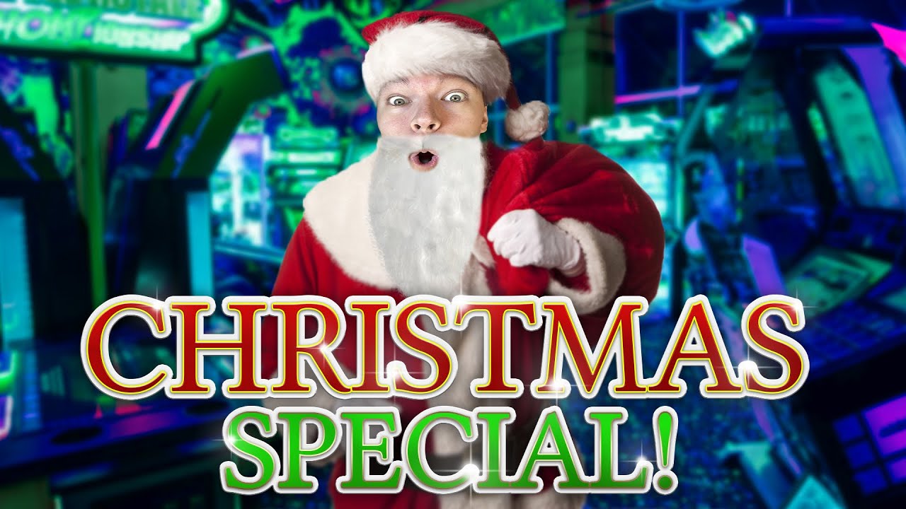 SANTA CLAUSE AT THE ARCADE! HOLIDAY CHRISTMAS SPECIAL! - YouTube