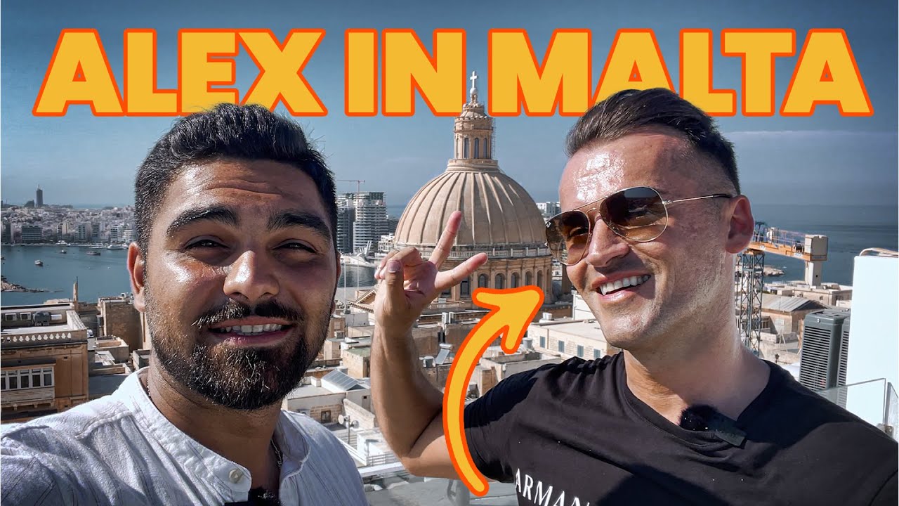The Rooftop with the best view of Valletta with Alex in Malta! - YouTube