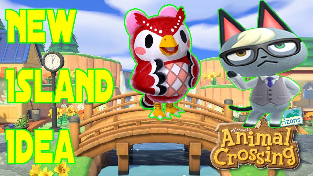 Beginner Animal Crossing Island Ideas! Work Station (Road to 5 Star ...