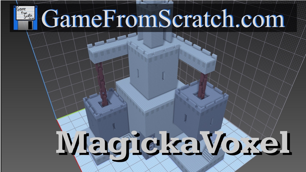 MagickaVoxel -- A free Voxel painting application - YouTube