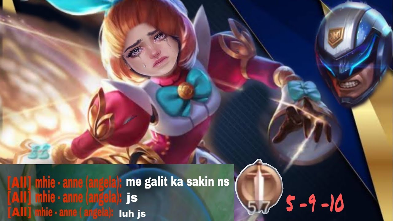 EPIC COMEBACK TARGET LOCK ANGELA#mobilelegends #johnson #damage #crit # ...