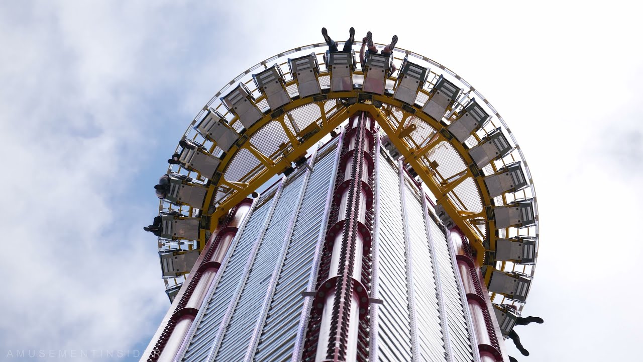 Orlando FREE FALL Drop Tower, Off-Ride - YouTube