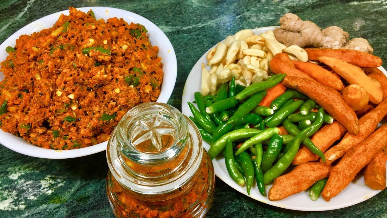 Haldi Ka Achar | Turmeric Pickle | Hindi Recipe - YouTube