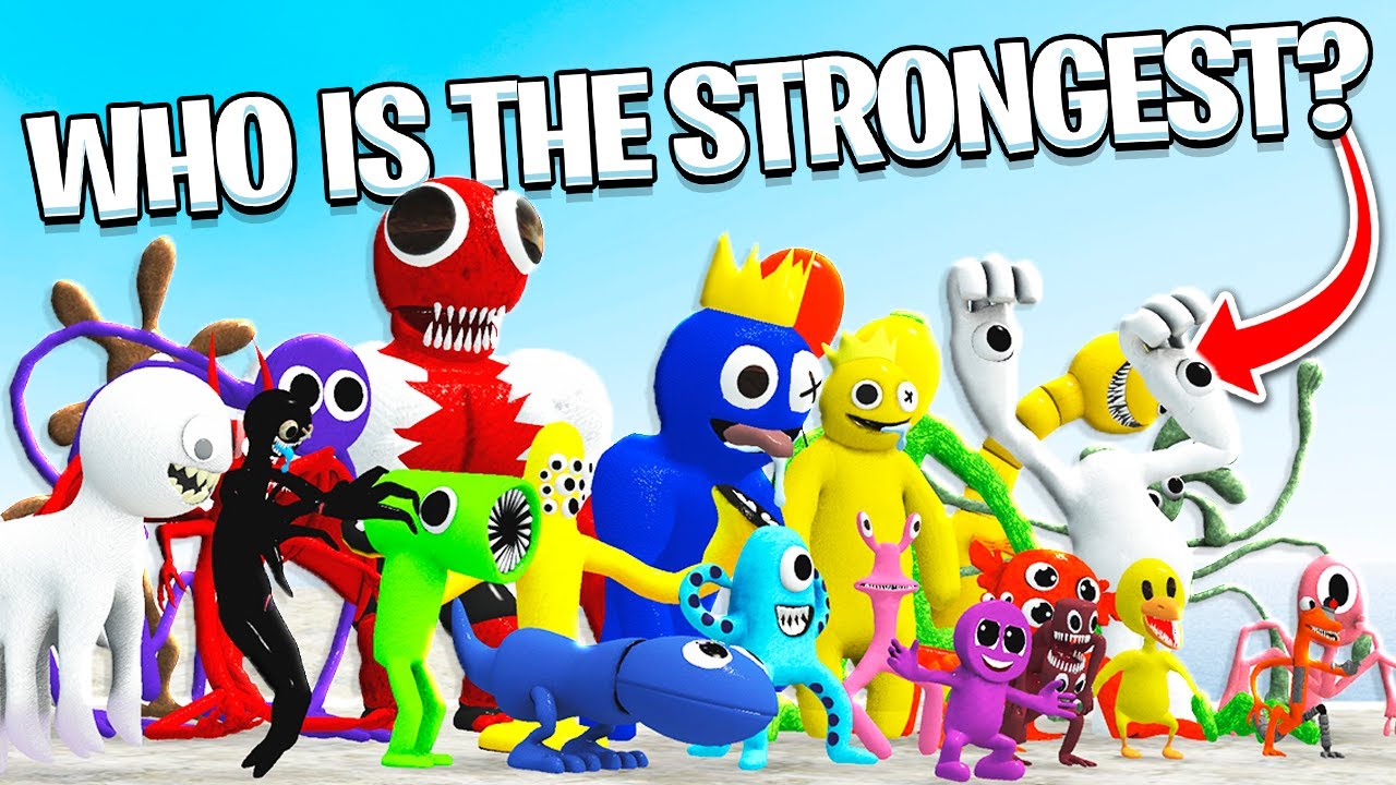 Who is the Strongest Rainbow Friend? - YouTube