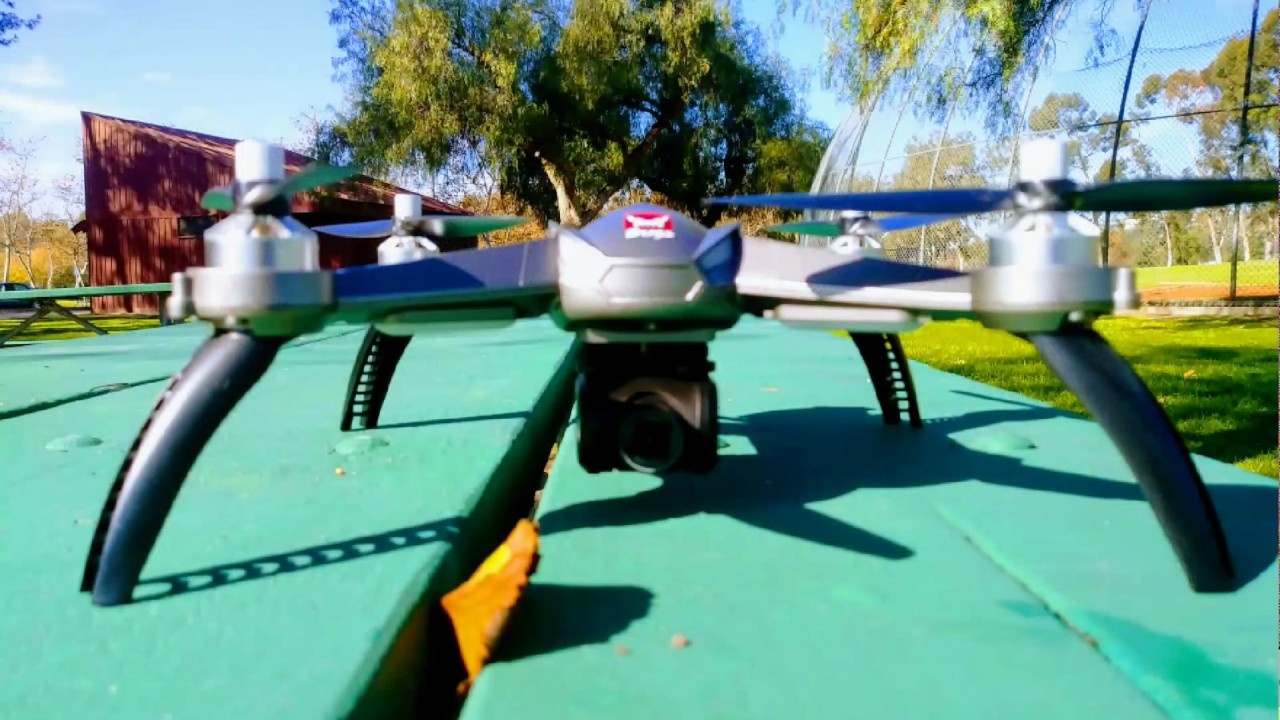 Mjx Bugs 5w. 5th flight. 1 -10-19 gps Brushless - YouTube