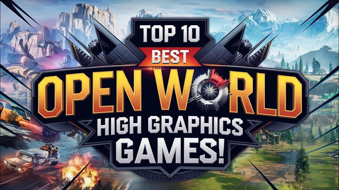 Top 10 Open-World High Graphics Games You Need to Play in 2024! - YouTube