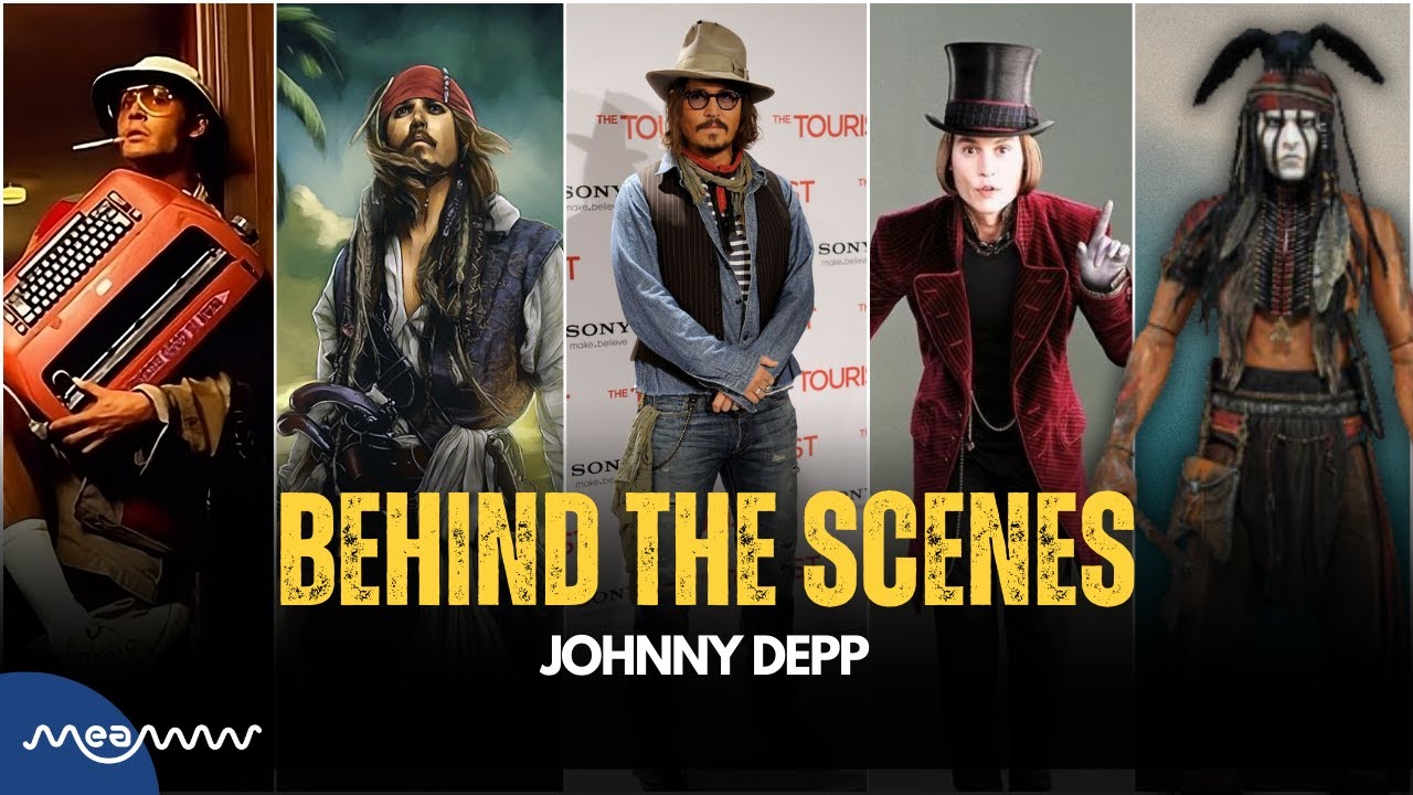 Behind The Scenes Of Johnny Depp's Iconic Roles - YouTube