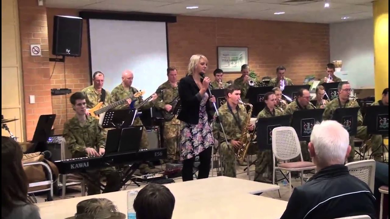 Orange Colored Sky - The Lancer Band, from the Australian Army, Live at ...