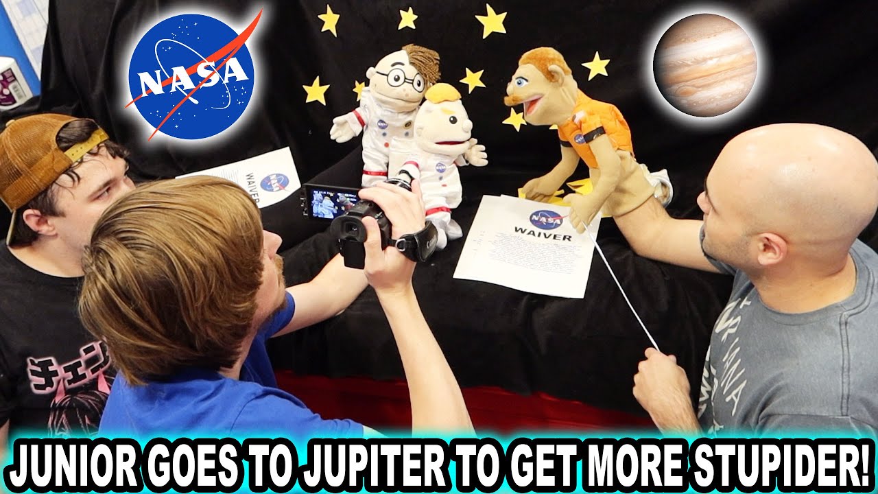JUNIOR GOES TO JUPITER TO GET MORE STUPIDER! - YouTube
